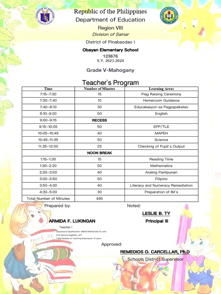 Classroom Program | PDF | Human Communication | Behavior Modification