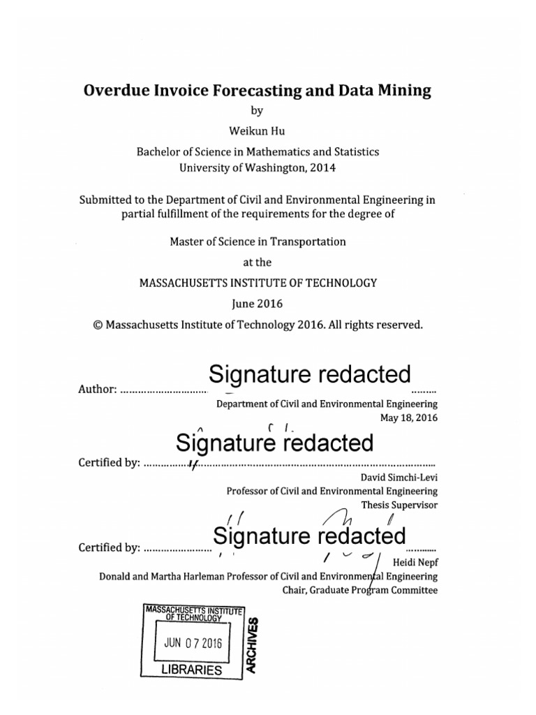 W-Hu - MIT | PDF | Sensitivity And Specificity | Receiver Operating Characteristic