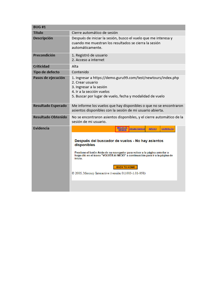 Reporte de Defectos Testingqa | PDF | Internet | Error de programación