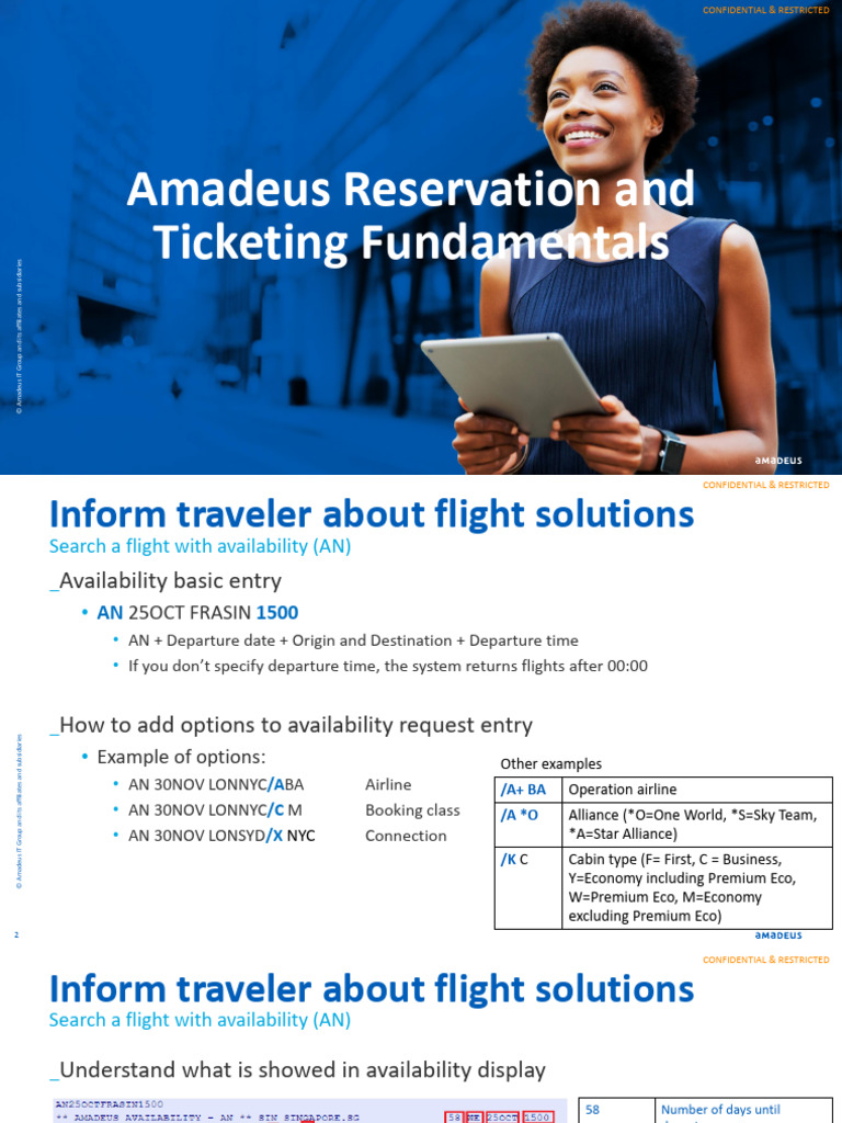 Assessment GuideReservation and Ticketing | PDF | Airlines | Aviation