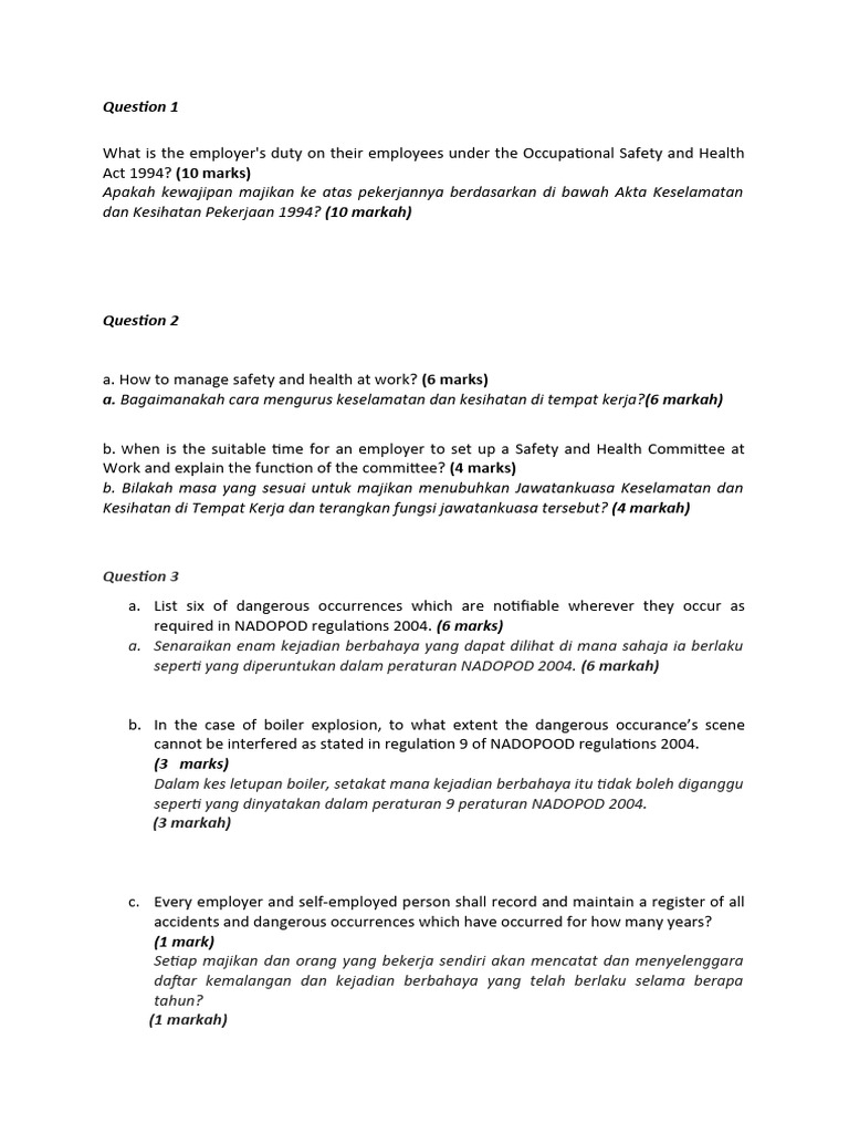 Soalan Latihan Steam Engineer | PDF