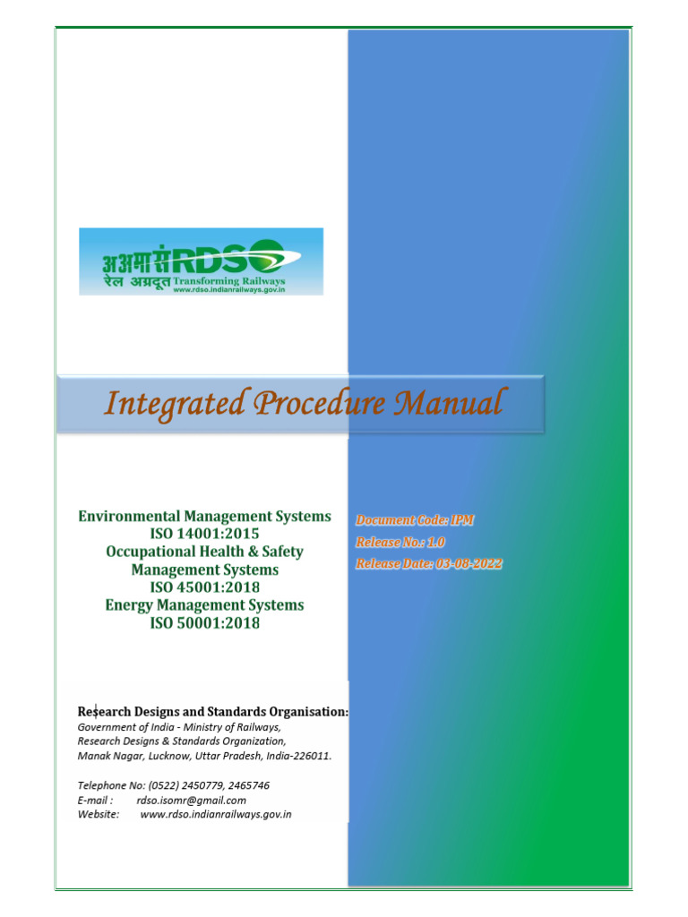 Integrated Procedure Manual - 03082022 | PDF | Waste | Waste Management