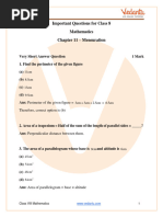 CBSE Class 8 Maths Chapter 12 - Exponents and Powers Important ...
