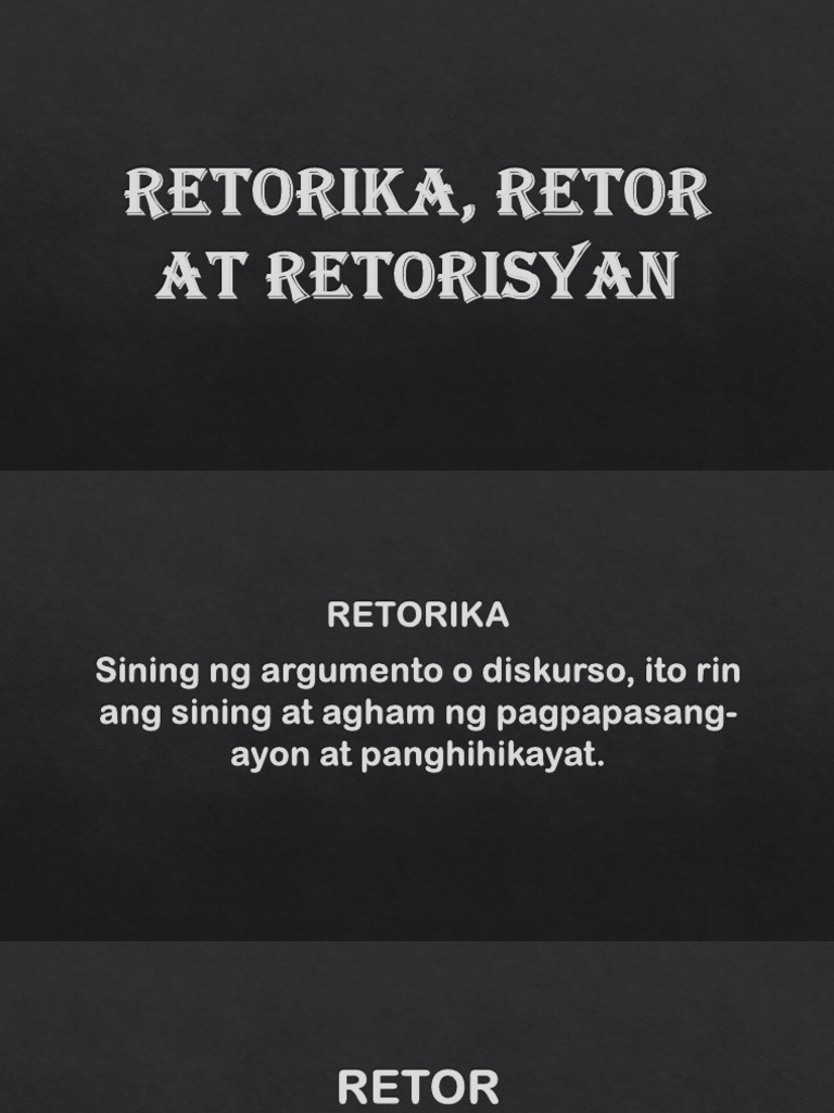 RETORIKA | PDF