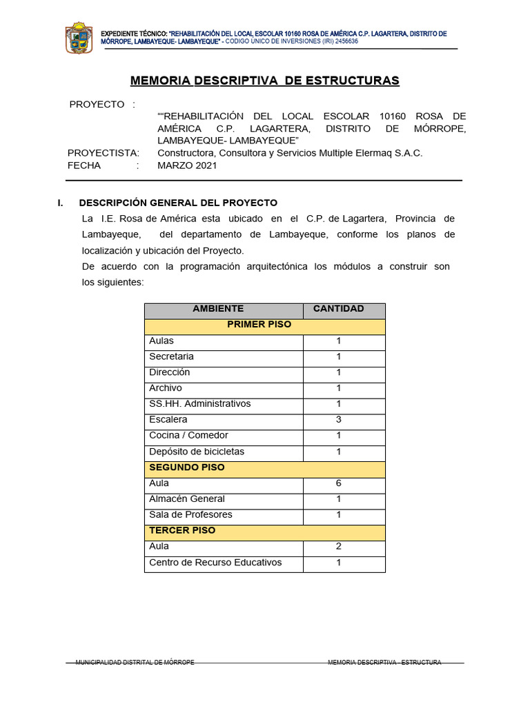 MD - Estructuras | PDF | Fundación (Ingeniería) | Bienes raíces