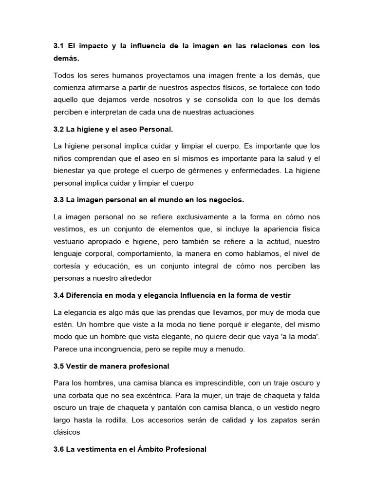 Tarea 4 de Etiqueta y Protocolo | PDF | Ropa | Camisa