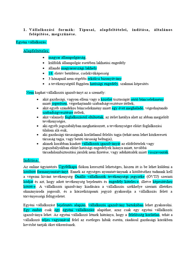 3 Tétel-Komplex | PDF