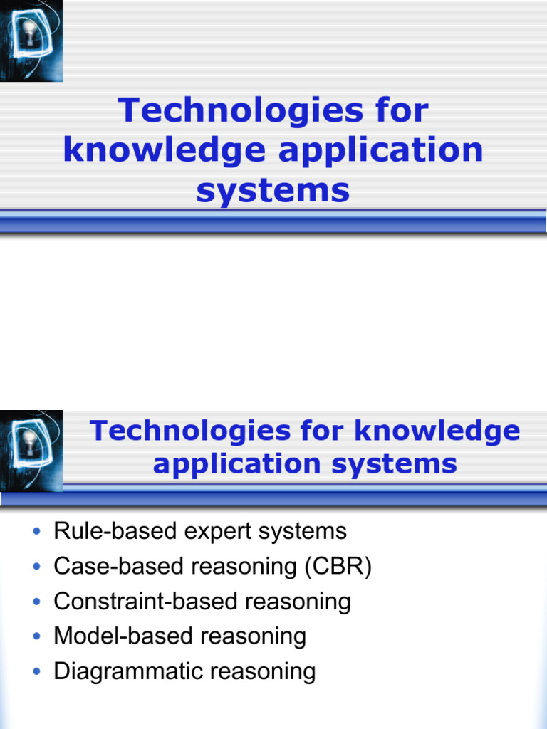 T07-Knowledge Application Systems | PDF | Expert | Intelligence