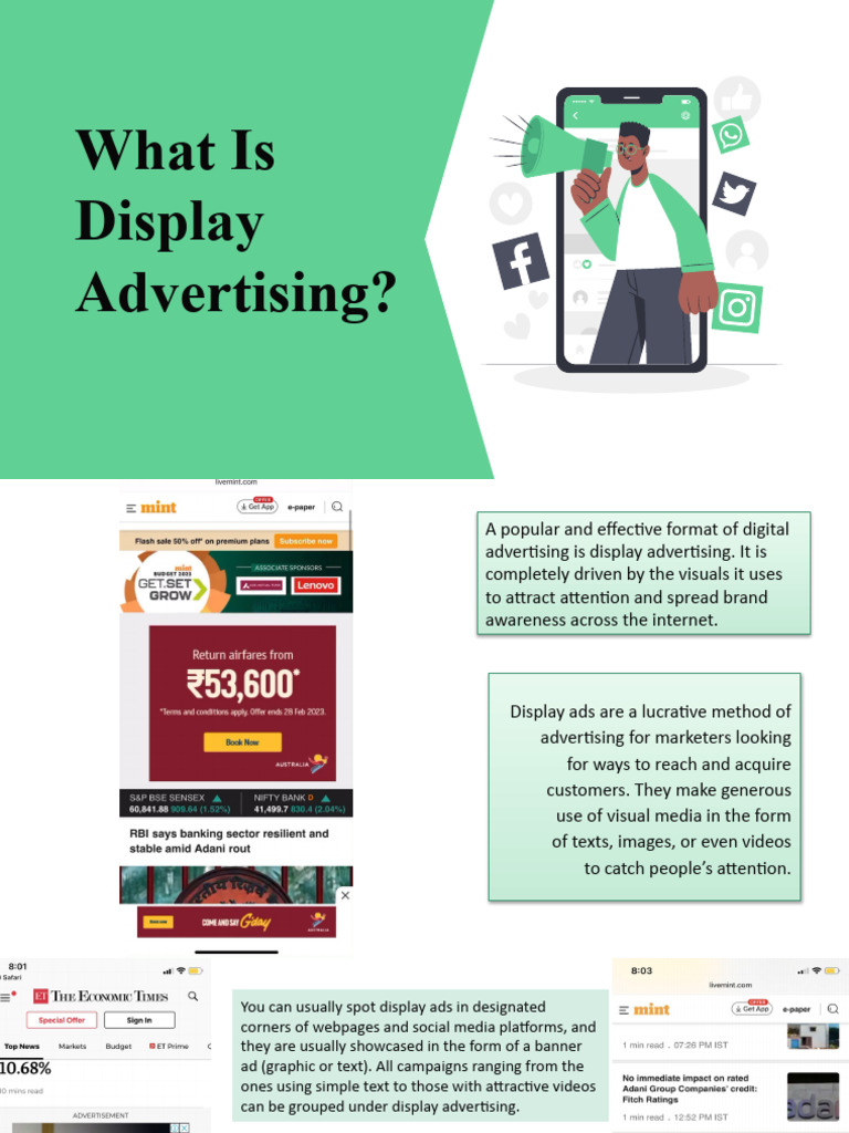 Display Advertising | Download Free PDF | Advertising | Marketing