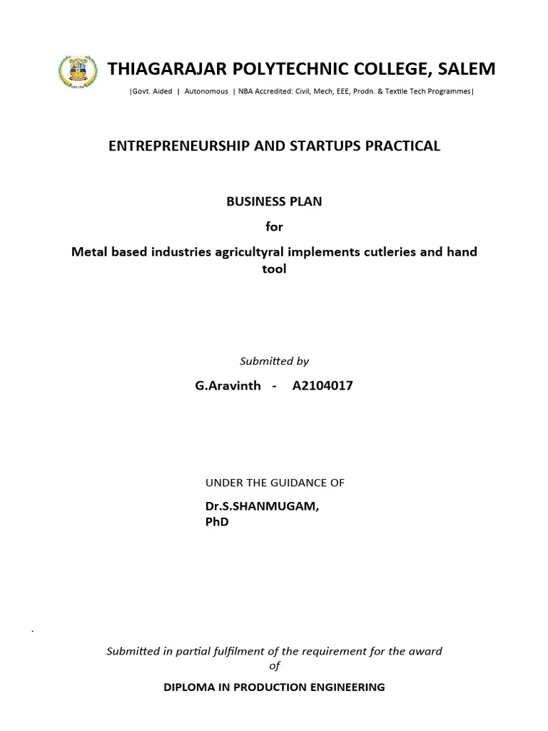 ESP Front Page Idea Aravinth 2 | PDF | Product (Business) | Marketing