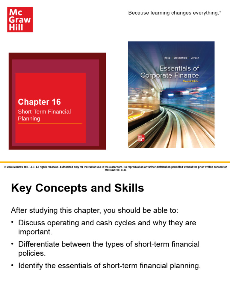 Ross 11e Chap016 PPT Accessible | PDF | Loans | Finance & Money Management