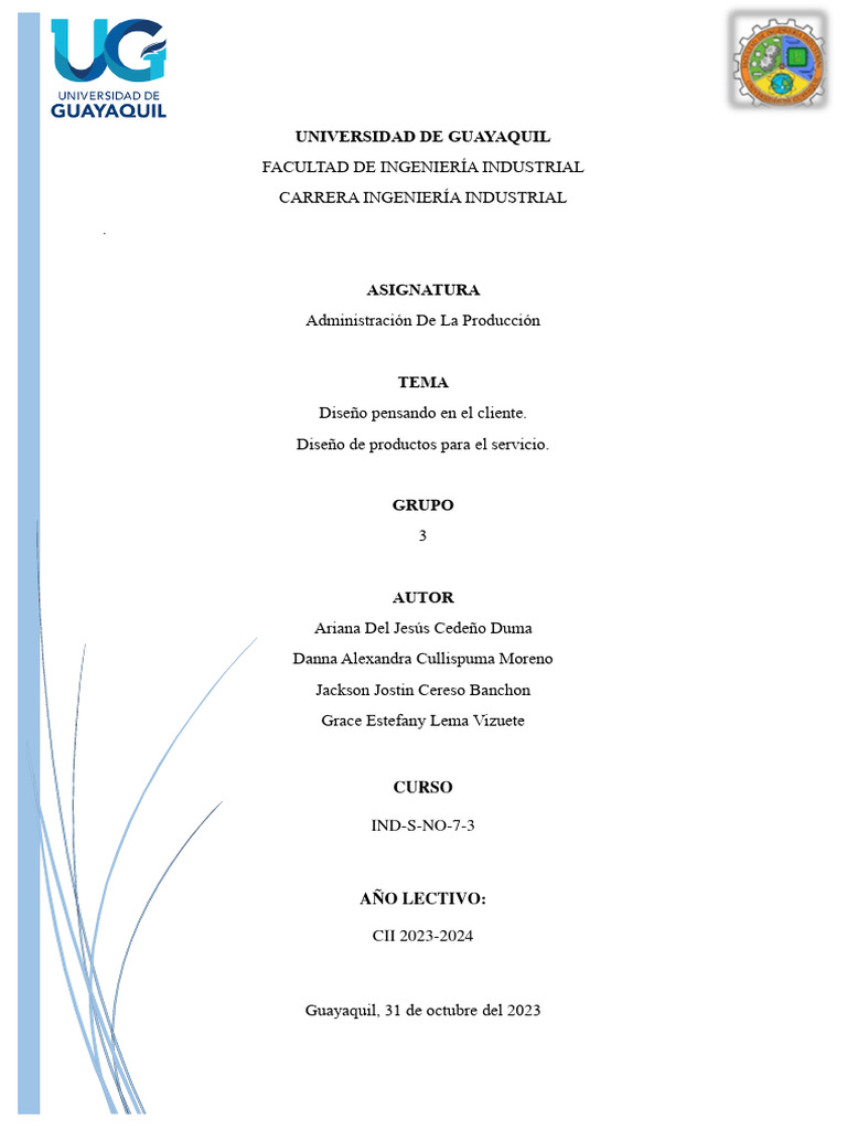 Diseño Pensando en El Cliente | PDF | Calidad (comercial) | Business