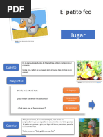 El Pato Feo Dibujos para Secuencia | PDF