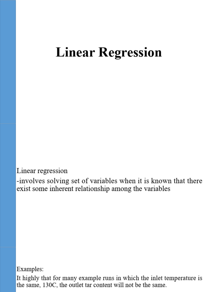 Linear Regression | Download Free PDF | Errors And Residuals | Regression Analysis
