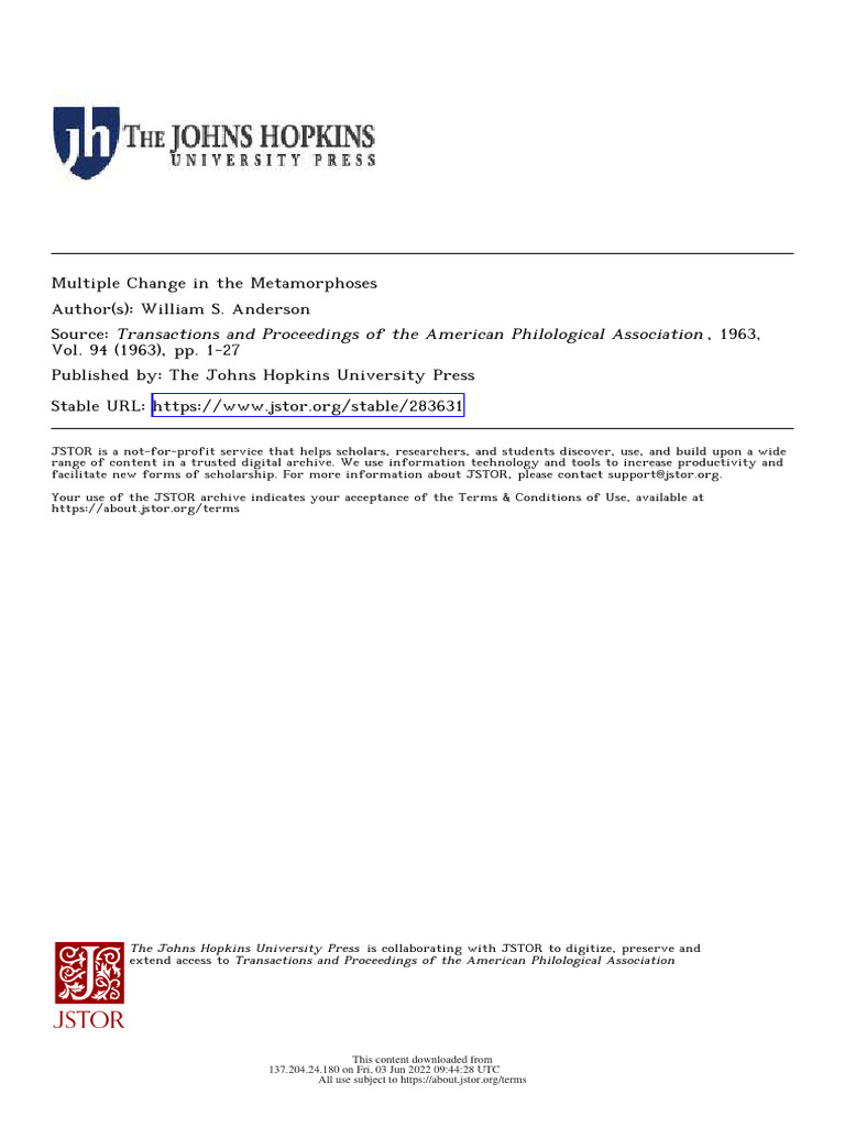 Ovid's Metamorphoses Vocabulary | PDF | Language Arts & Discipline ...