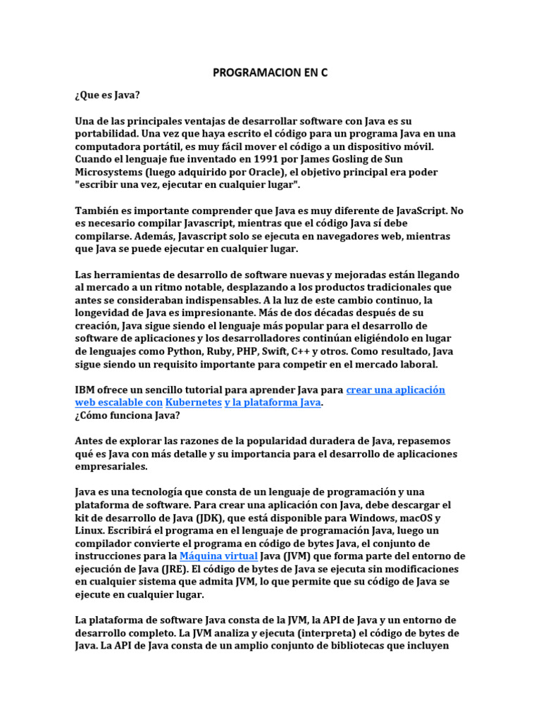 Programacion en C Edition 3 | PDF | Java (lenguaje de programación ...