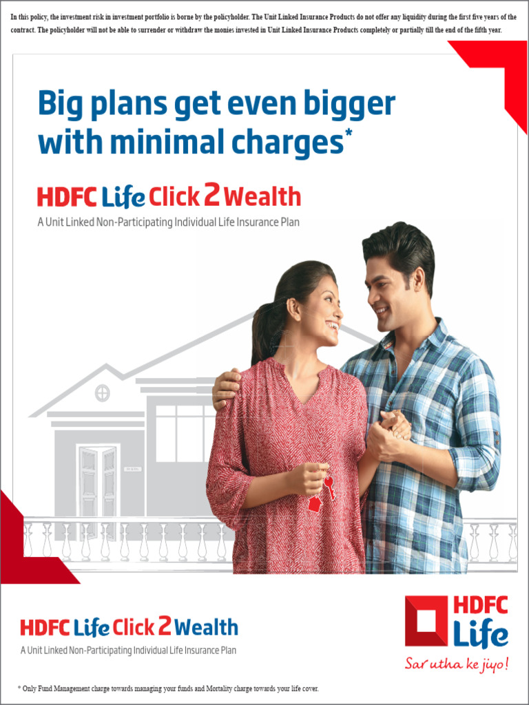 HDFC Life Brochure-15 | PDF | Insurance | Investment Fund