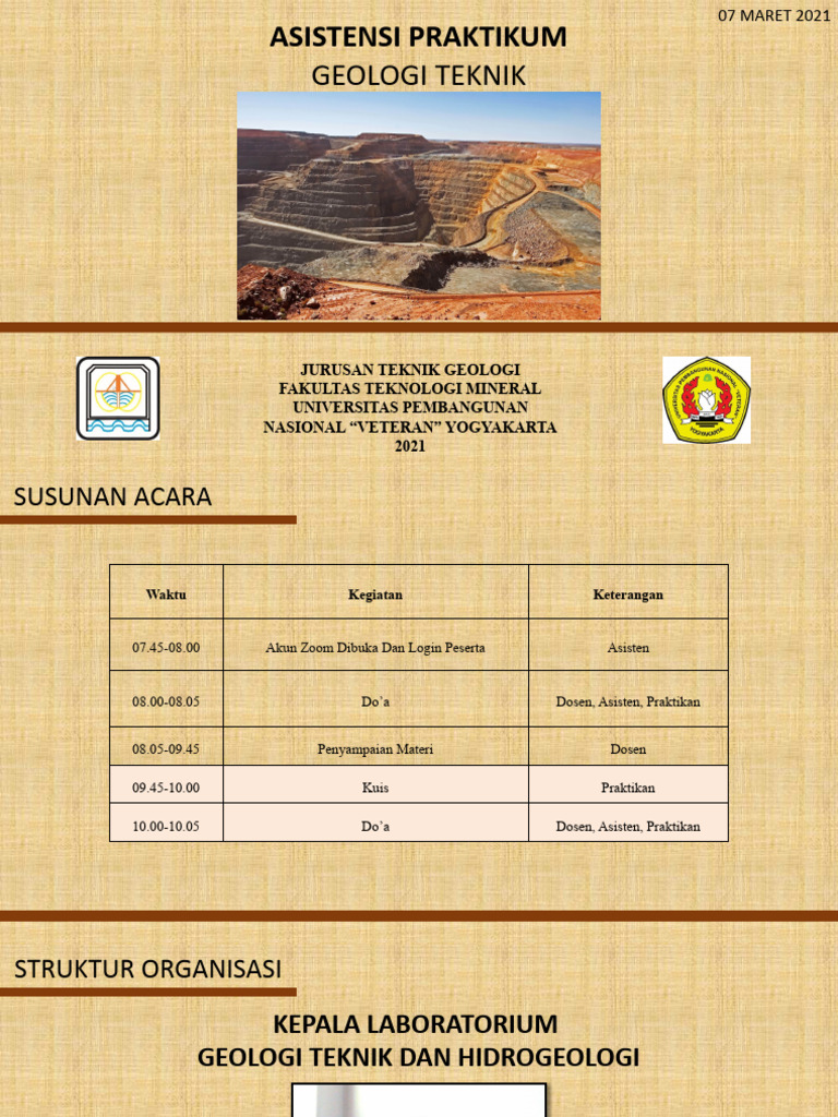 1 PPT. Asistensi Geotek | PDF