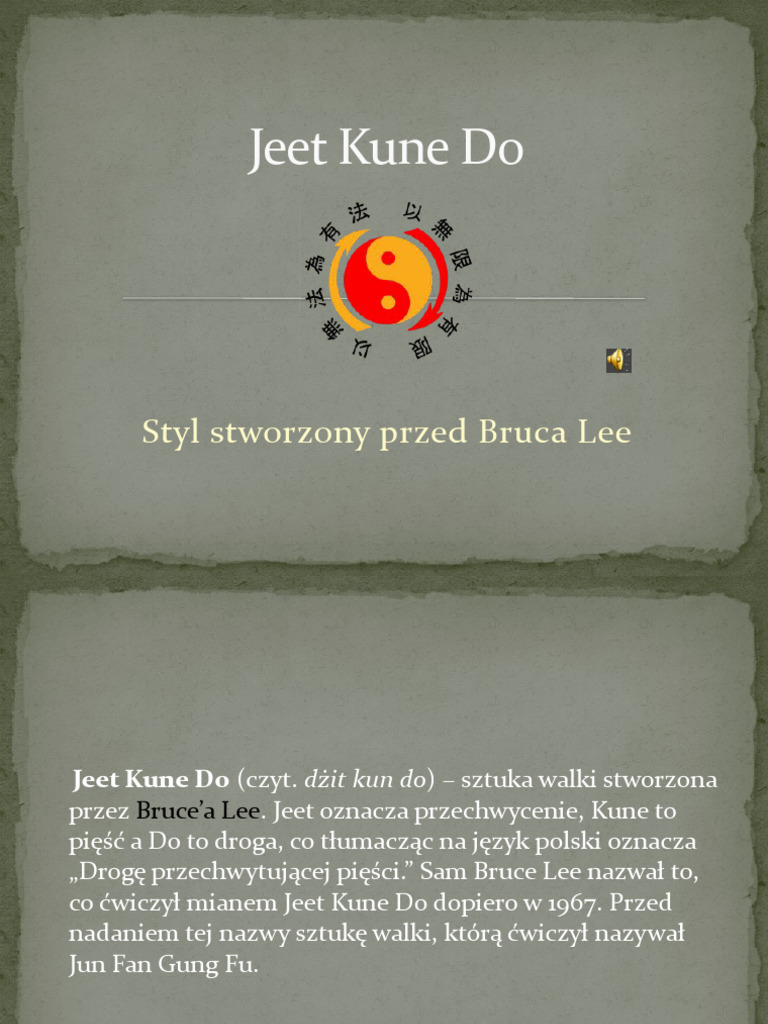 Jeet Kune Do | PDF