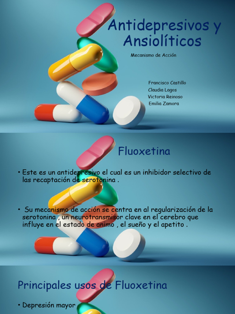 Antidepresivos y Ansiolíticos | PDF