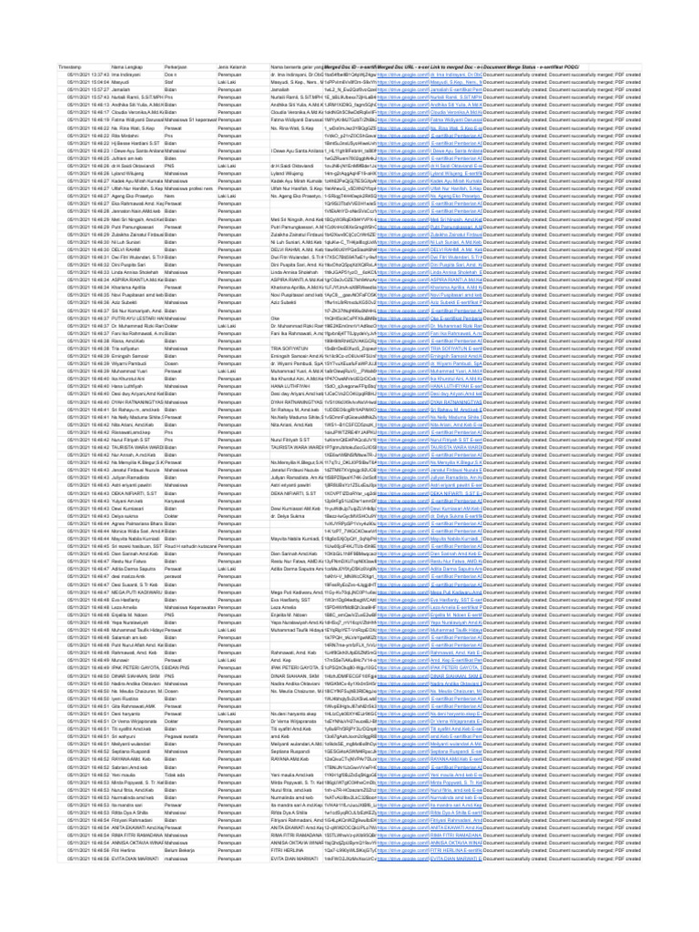 E-Certificate Generation Records | PDF