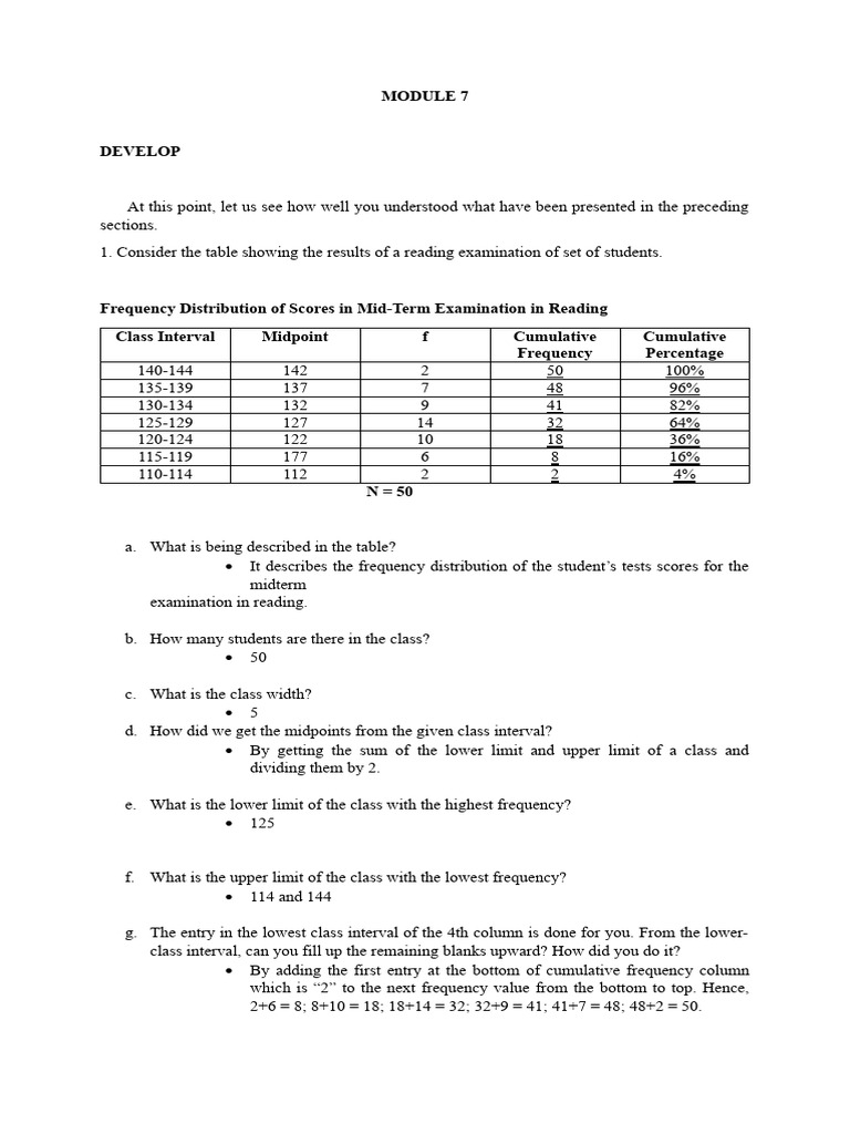 Module 7 | PDF | Skewness