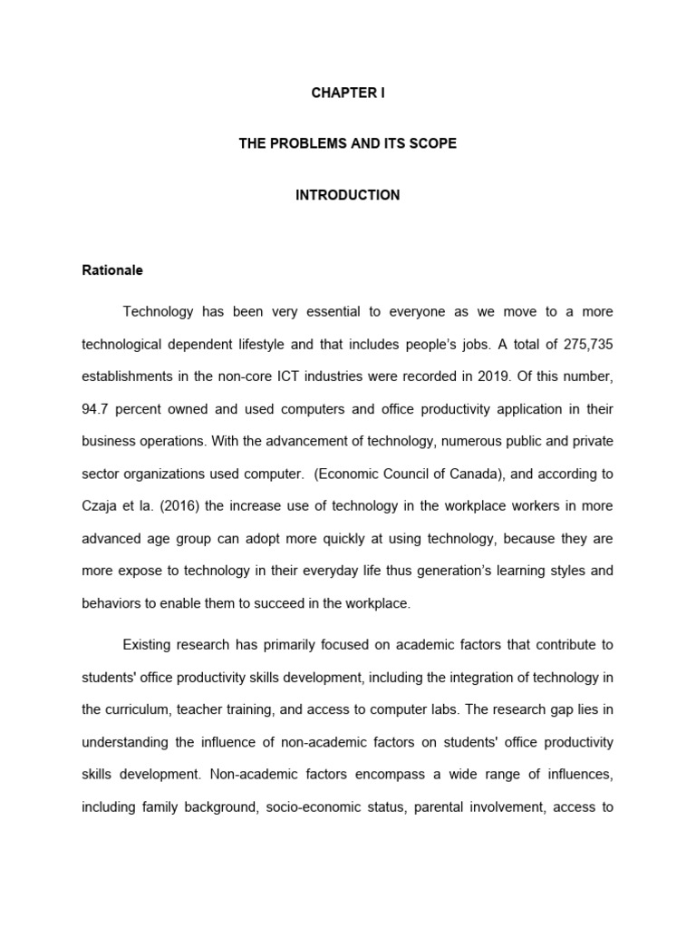 CHAPTER-1 RRL | PDF | Survey Methodology | Learning