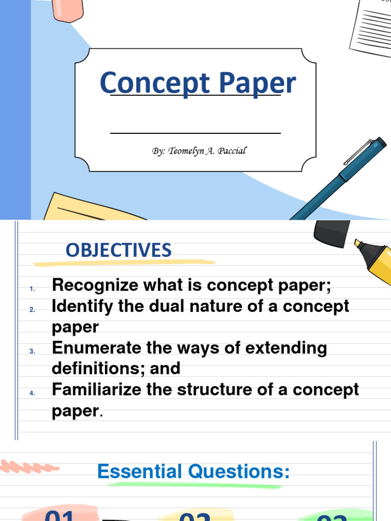Concept Paper Teo | PDF | Concept | Idea