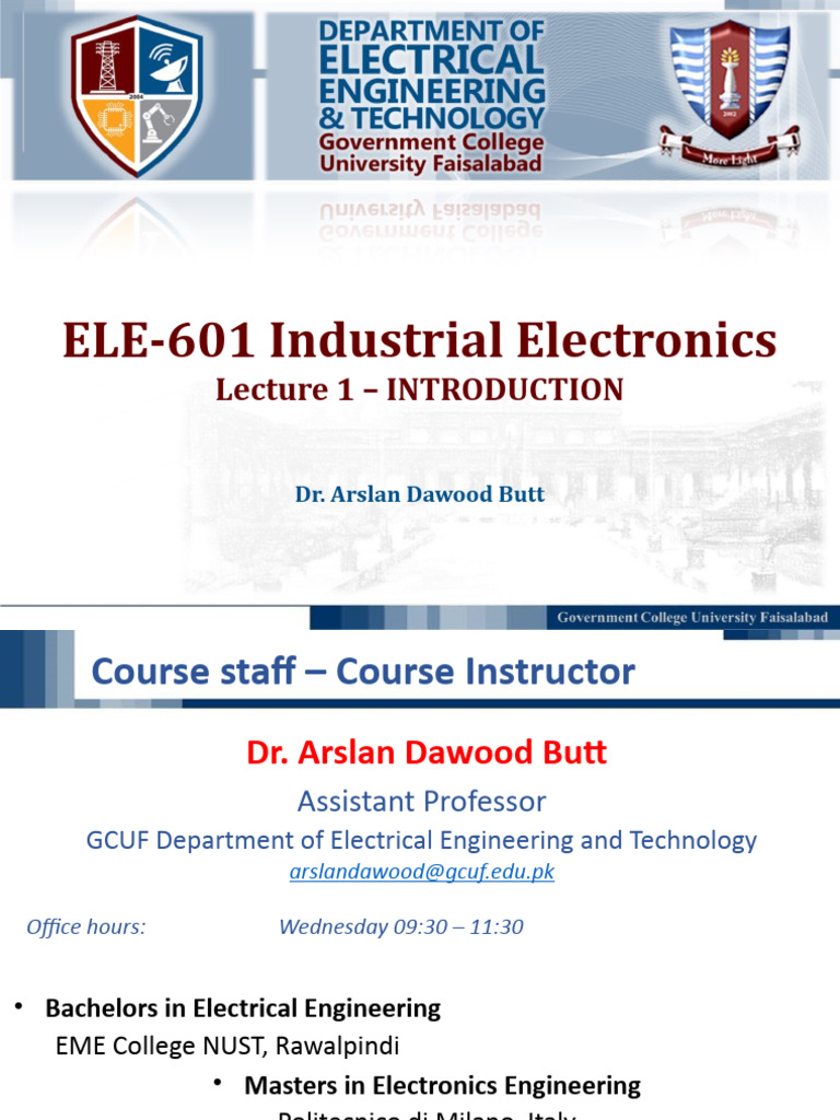 Lecture 1 - Introduction | PDF | Engineering | Science