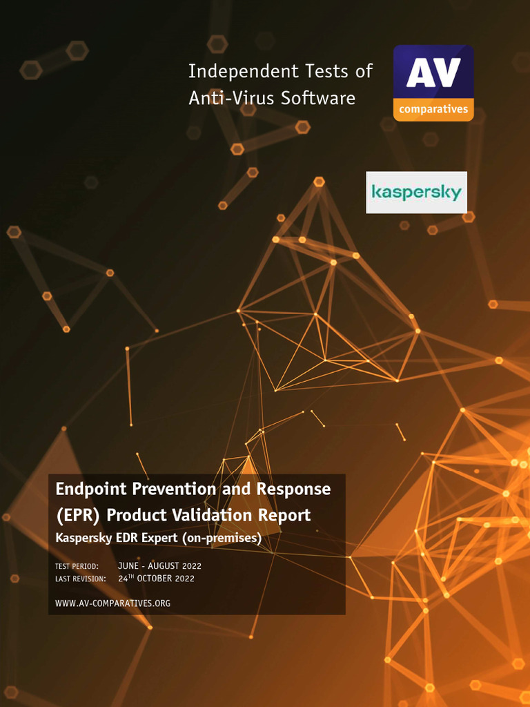 EPR Kaspersky 2022 | PDF | Security | Computer Security