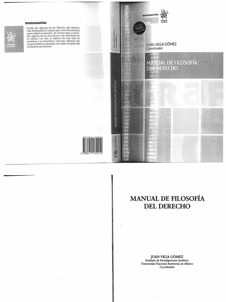 Filosofia Del Derecho y Filosofia Politi | PDF