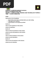 Grade 6 Maths Paper 1 | PDF | Elementary Mathematics | Mathematics