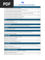 OSCE Checklist Hand Wrist Examination | PDF