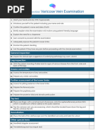 Deep Vein Thrombosis DVT Examination OSCE Checklist Geeky Medics | PDF ...