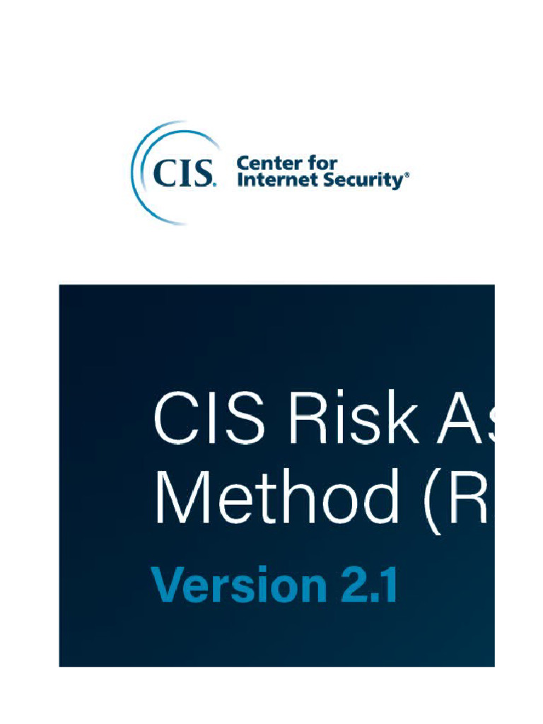 CIS RAM v2.1 For IG3 Workbook 22.05 | PDF | Computer Network | Security