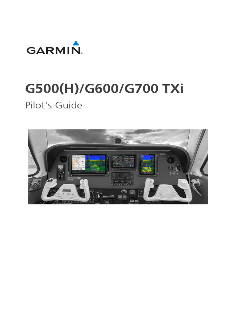 G500-G600 TXi Pilot's Guide | Download Free PDF | Aircraft | Aviation