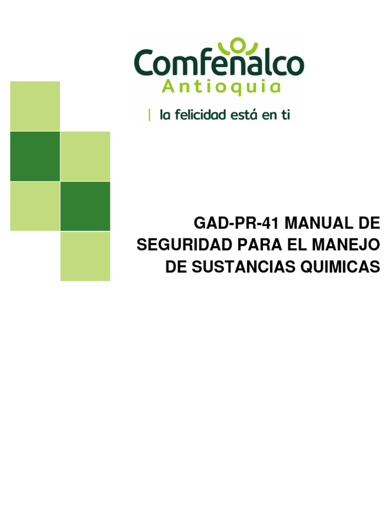 Manual de Seguridad para El Manejo de Sustancias Quimicas | PDF | Toxicidad | Combustión