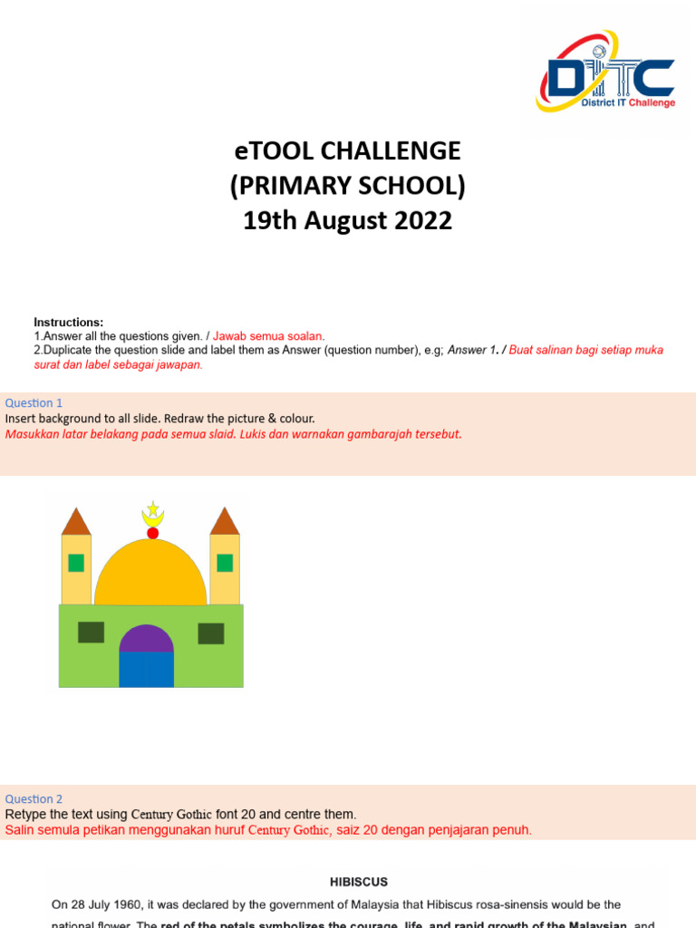 DITC Saringan Etool | PDF