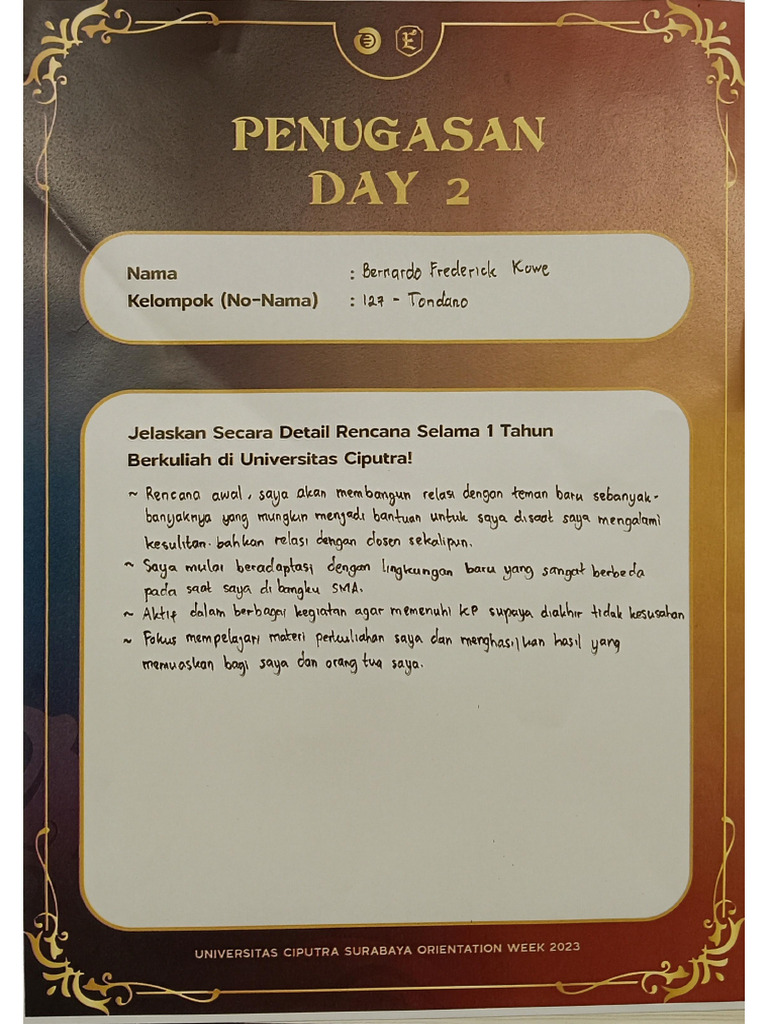 127 - Tondano - Bernardo Frederick Kowe | PDF