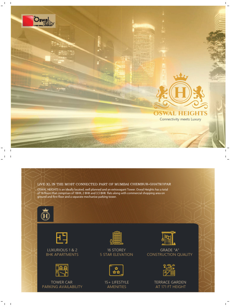 Oswal Heights Brochure-Compressed | PDF