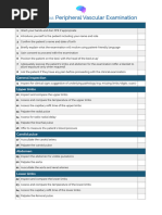 OSCE Checklist Dizziness History Taking | PDF | Vertigo | Epidemiology
