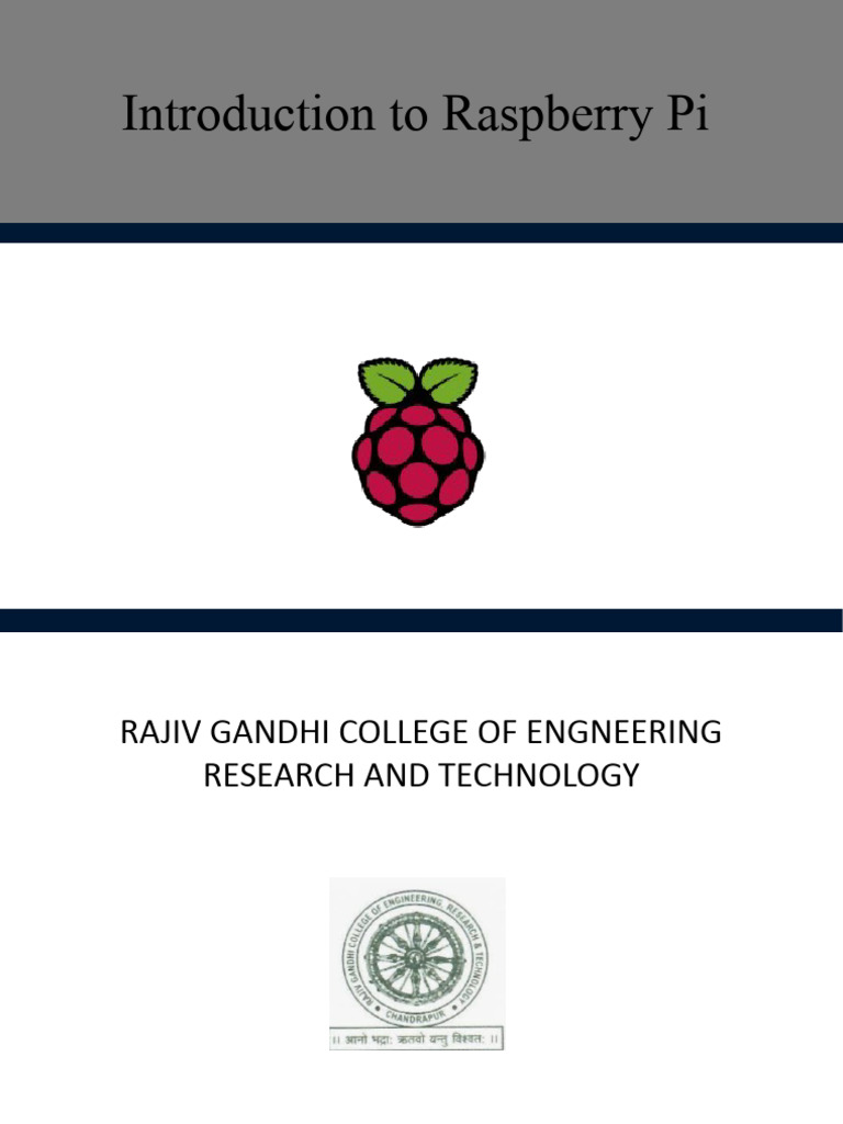 Raspberry Pi Overview & Features | PDF | Raspberry Pi | Electronics