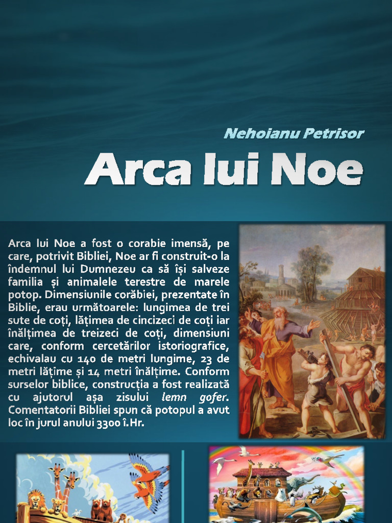 Arca Lui Noe | PDF