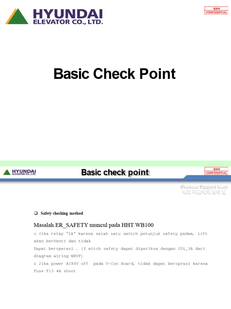 Basic Check Point | PDF