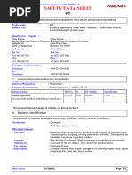 Caustic Soda Safety Data Sheet | PDF | Sodium Hydroxide | Dangerous Goods