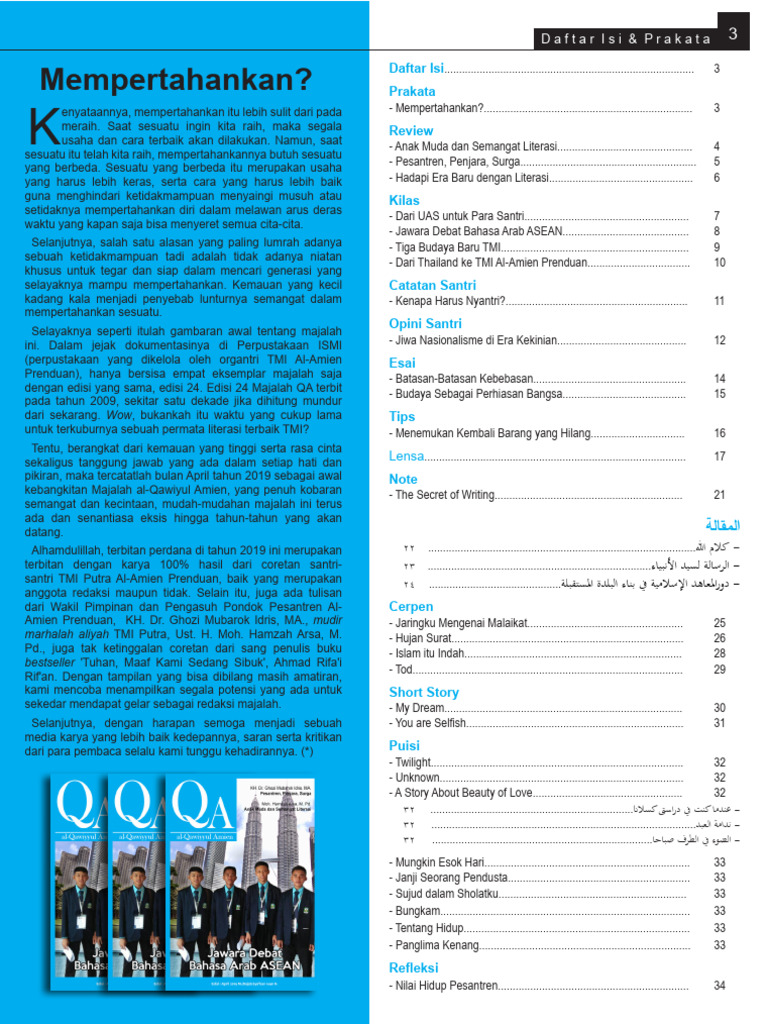 Majalah QA (Isi) | PDF