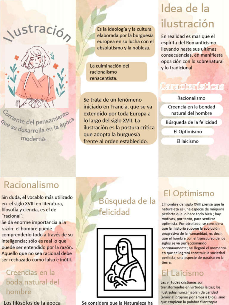Ilustracion Triptico | PDF | Era de iluminacion