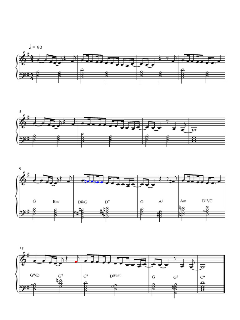 Taylor Swift - Twenty Two - Partitura Completa | PDF