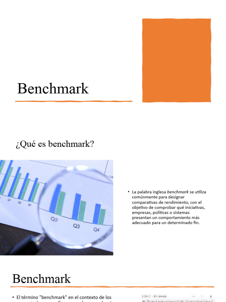 Benchmark | PDF | Benchmark (Computación) | Hardware de la computadora