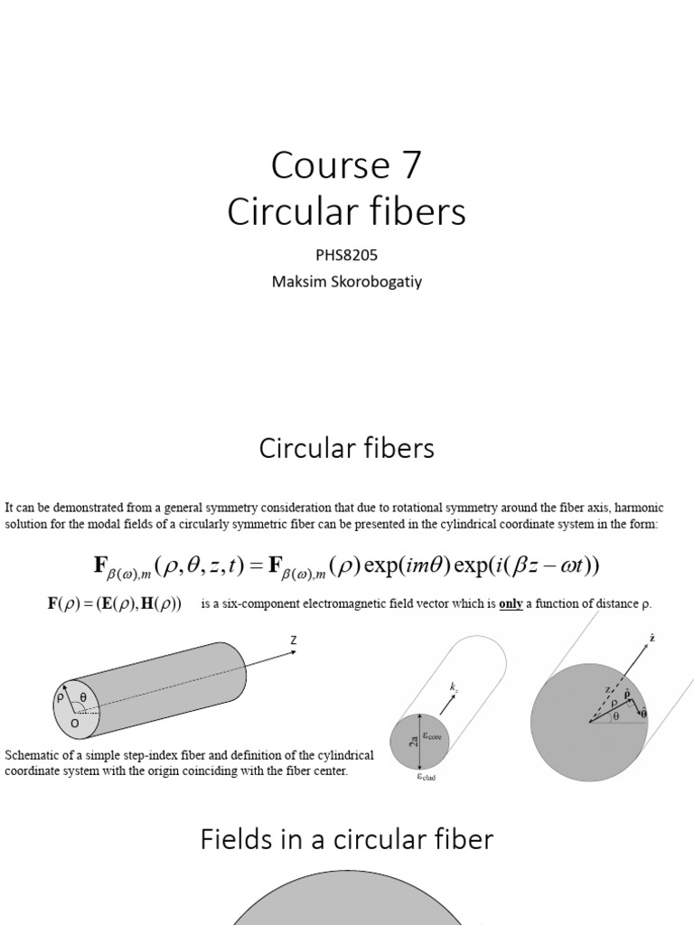 Course 7 | PDF | Theoretical Physics | Applied And Interdisciplinary ...